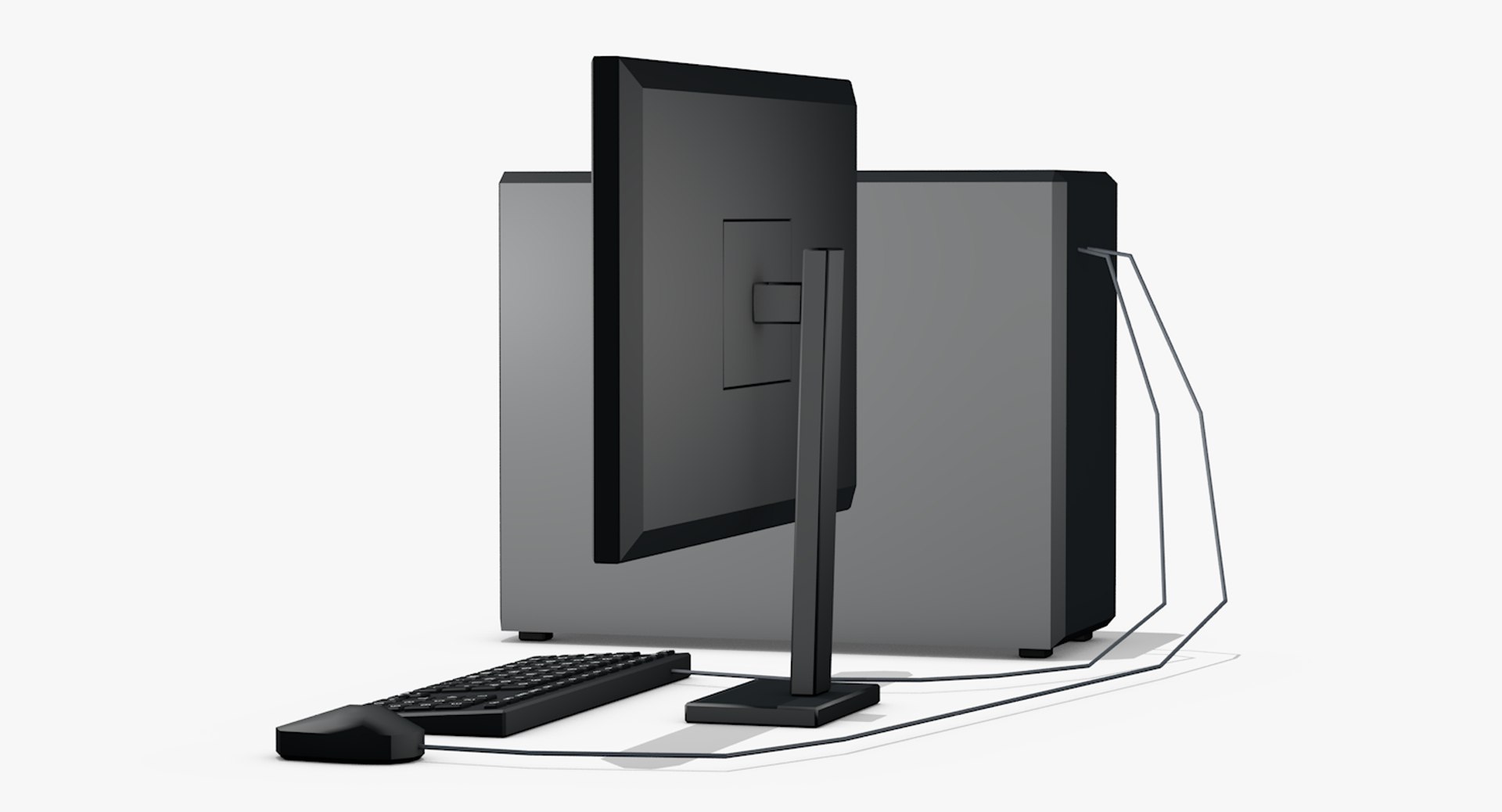 Stylized Desktop 3ds