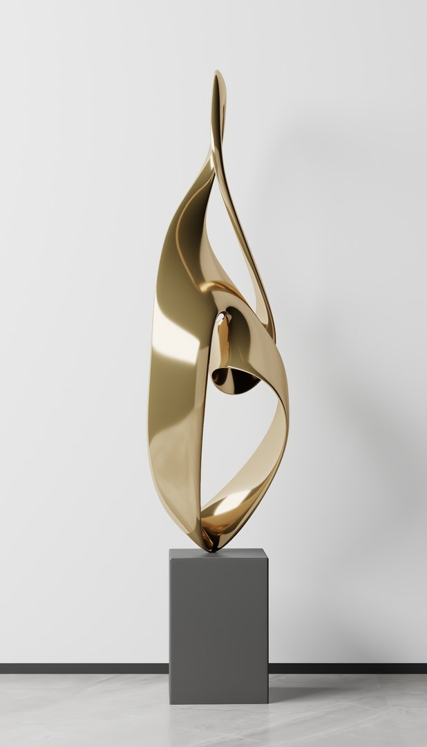 3D Model Abstract Sculpture - TurboSquid 2210257