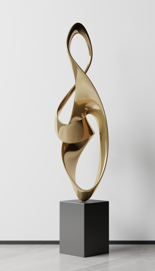 3D Model Abstract Sculpture - TurboSquid 2210257