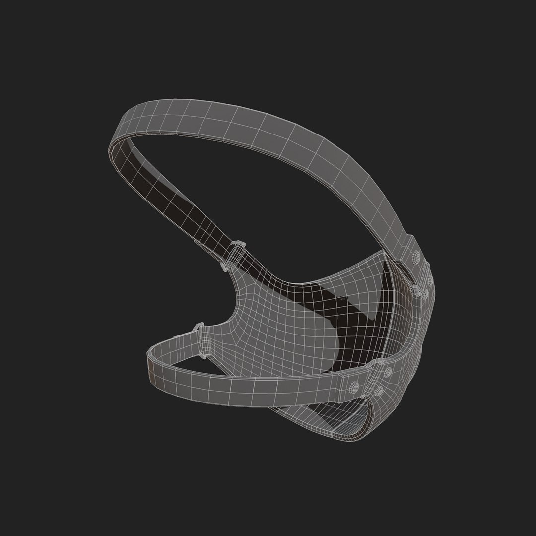 3D gas mask model - TurboSquid 1543704