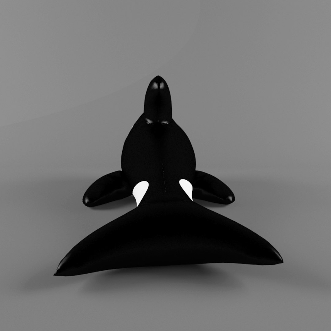 inflatable killer whale toy 3ds