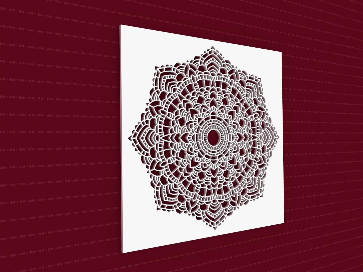 Mandala Cnc Model - TurboSquid 1441344
