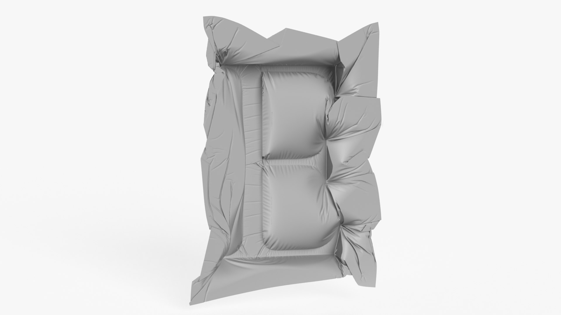 Letter E Fabric Draped 3D Model - TurboSquid 1711023