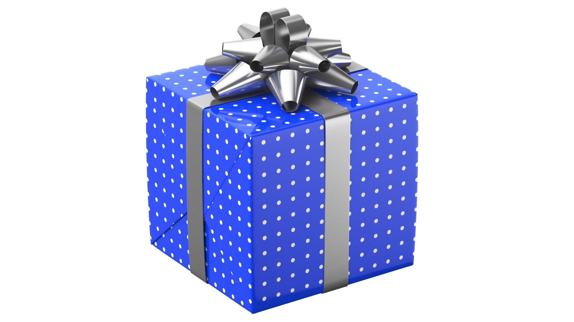 3D Model Detailed Gift Box 07 - TurboSquid 2162695