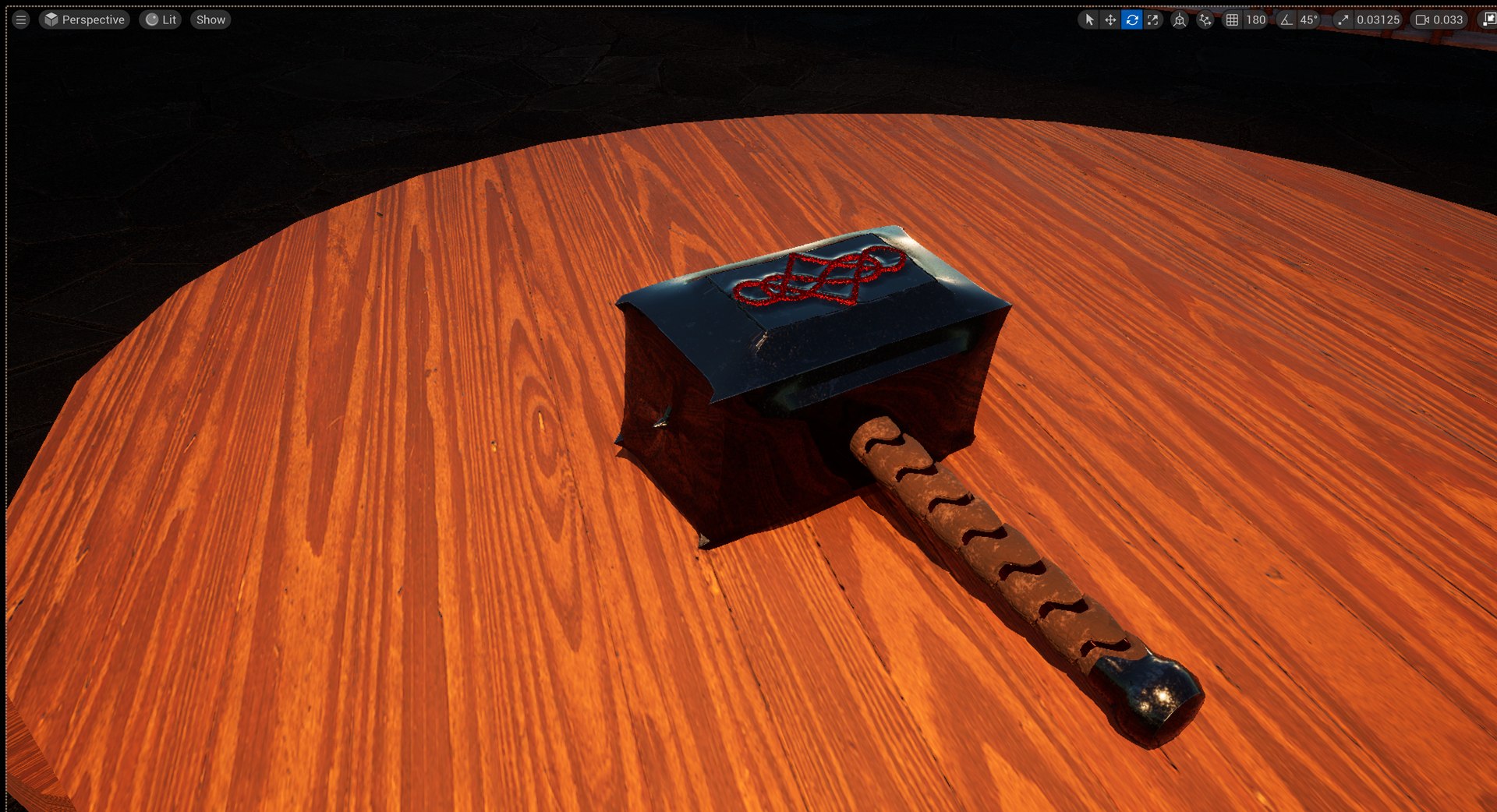 3D ManaRealms BattleHammer - TurboSquid 2179211