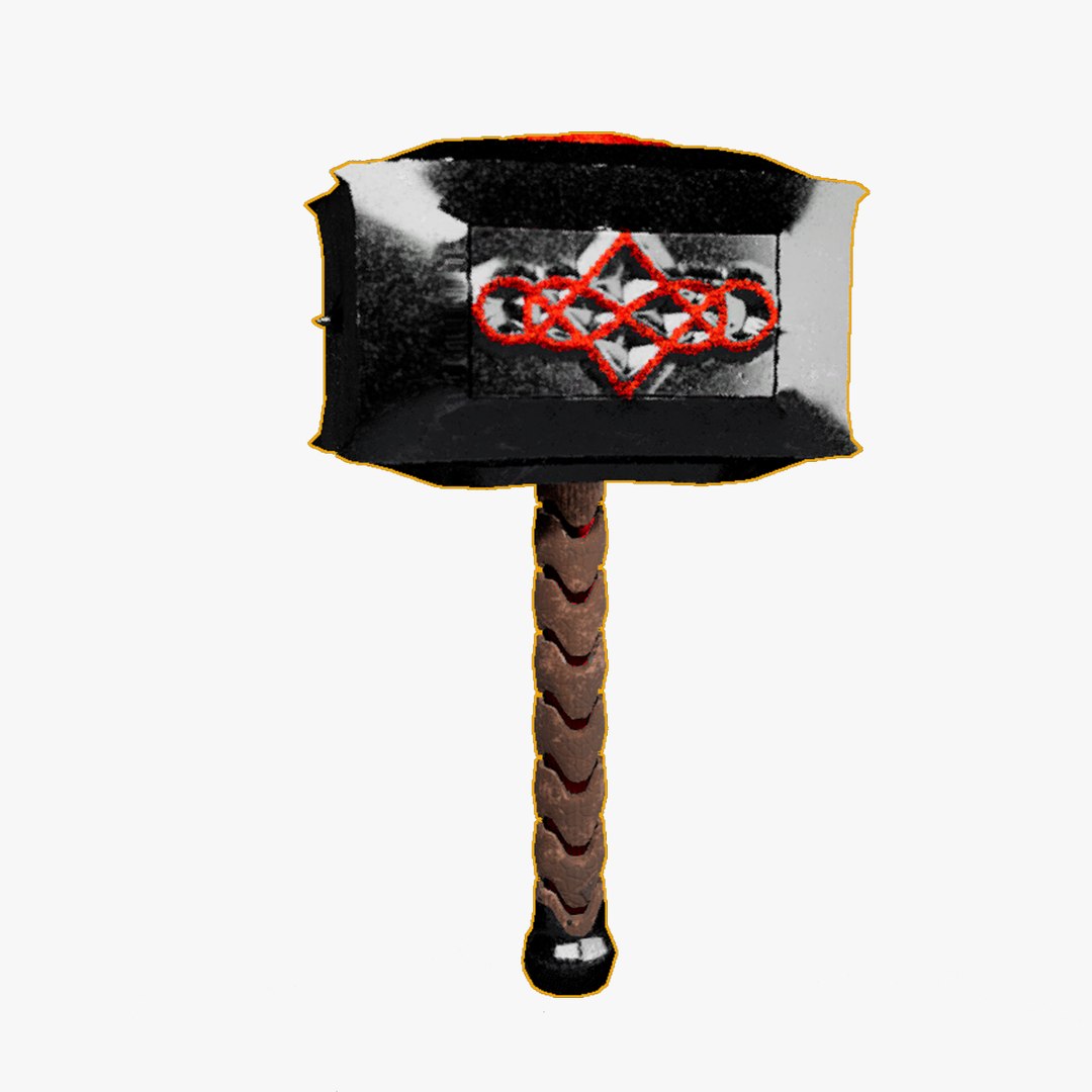 3D ManaRealms BattleHammer - TurboSquid 2179211