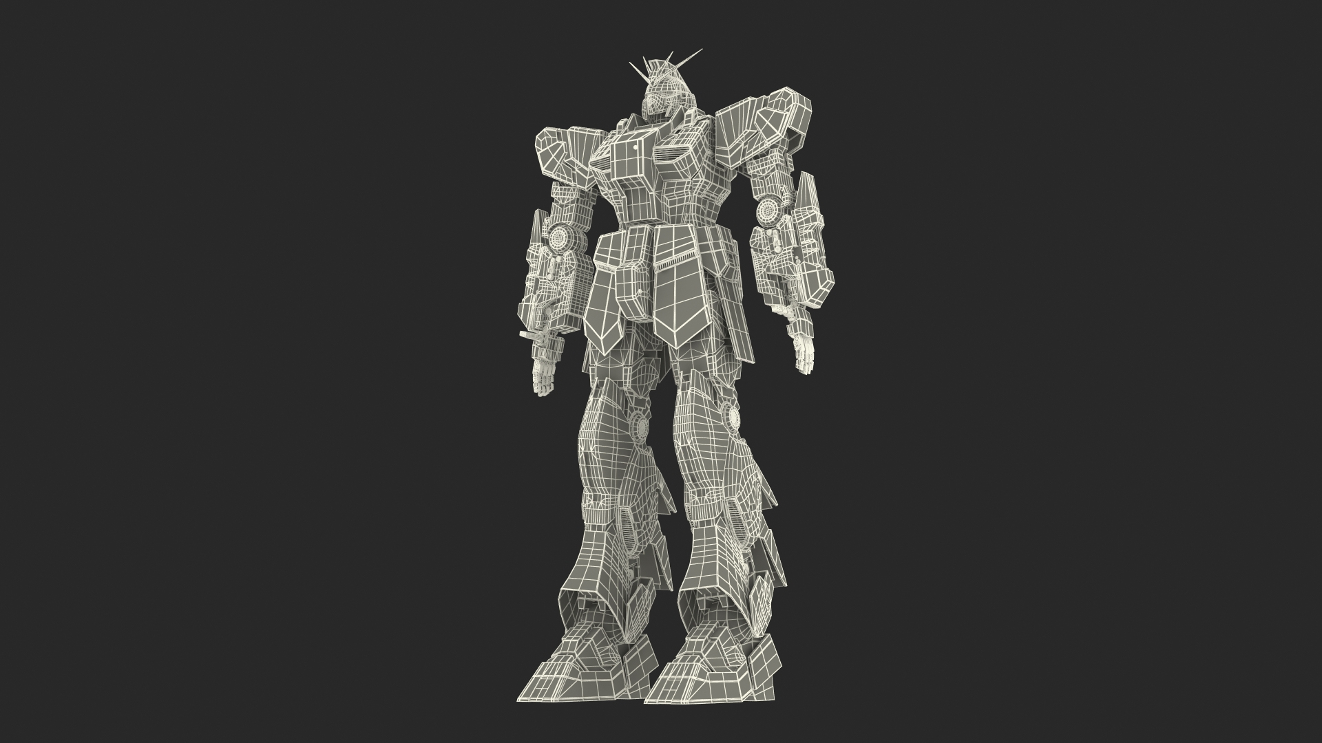 Giant Red Combat Sci-Fi Robot 3D - TurboSquid 2004698