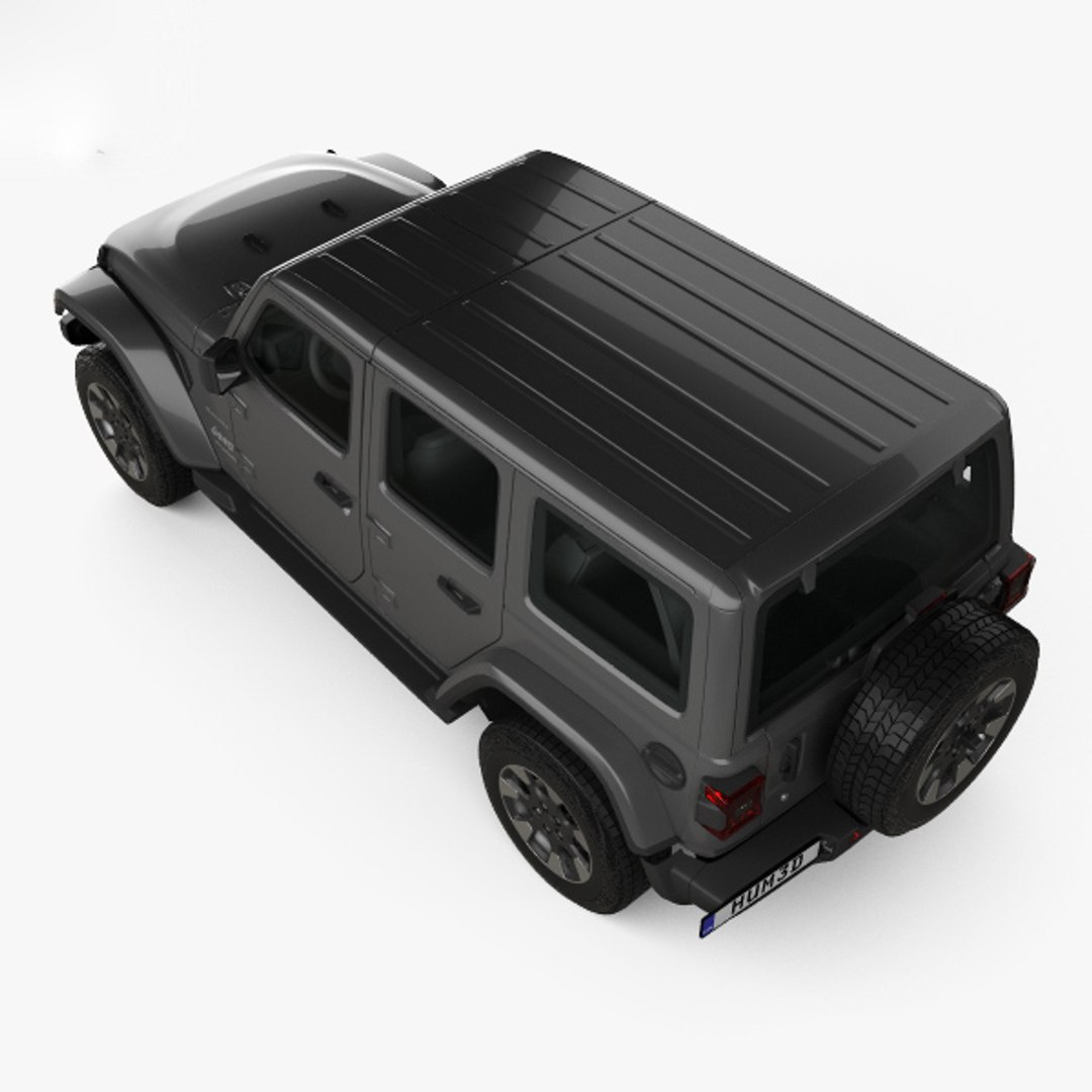 Jeep Wrangler Unlimited Model - TurboSquid 1404702