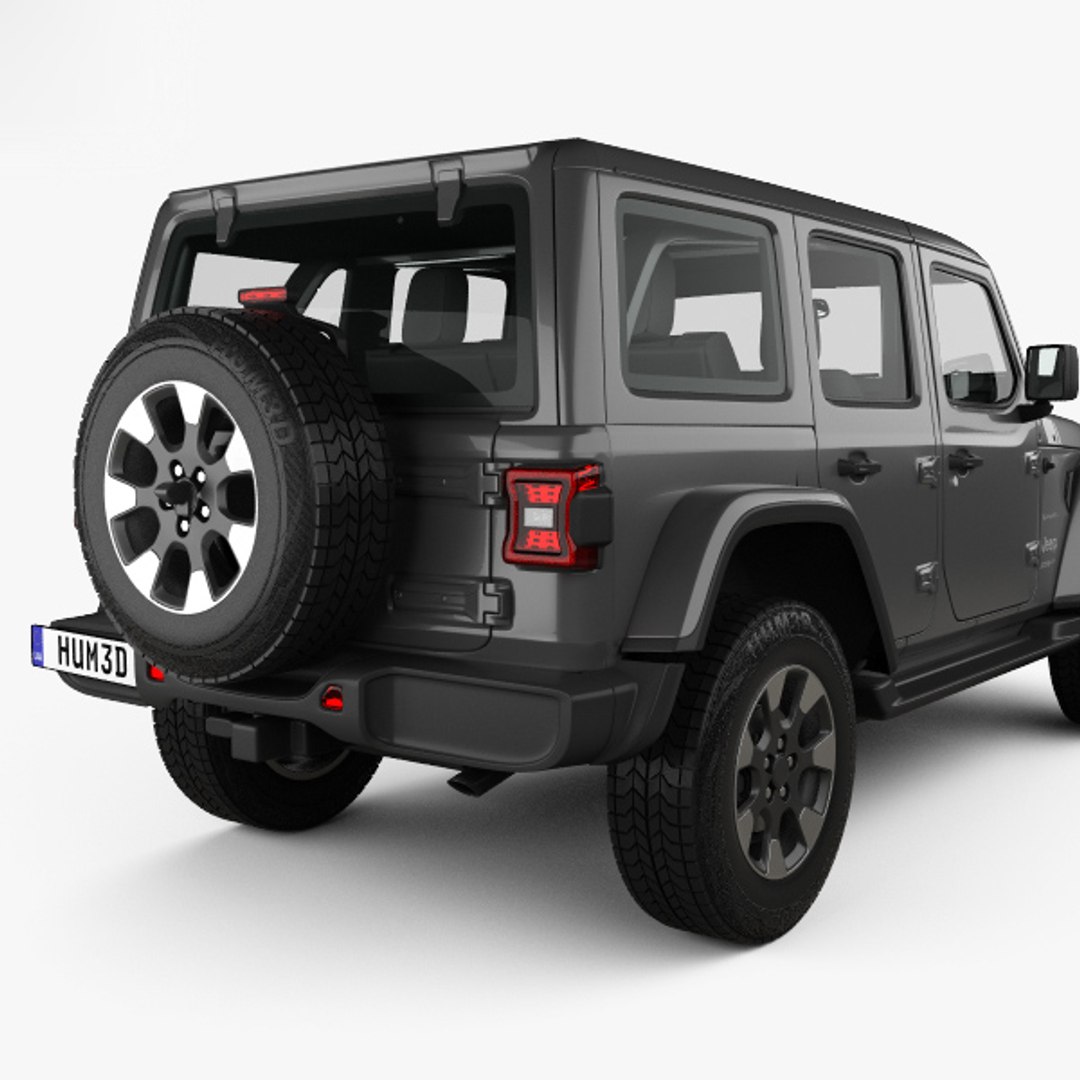 Jeep Wrangler Unlimited Model - TurboSquid 1404702