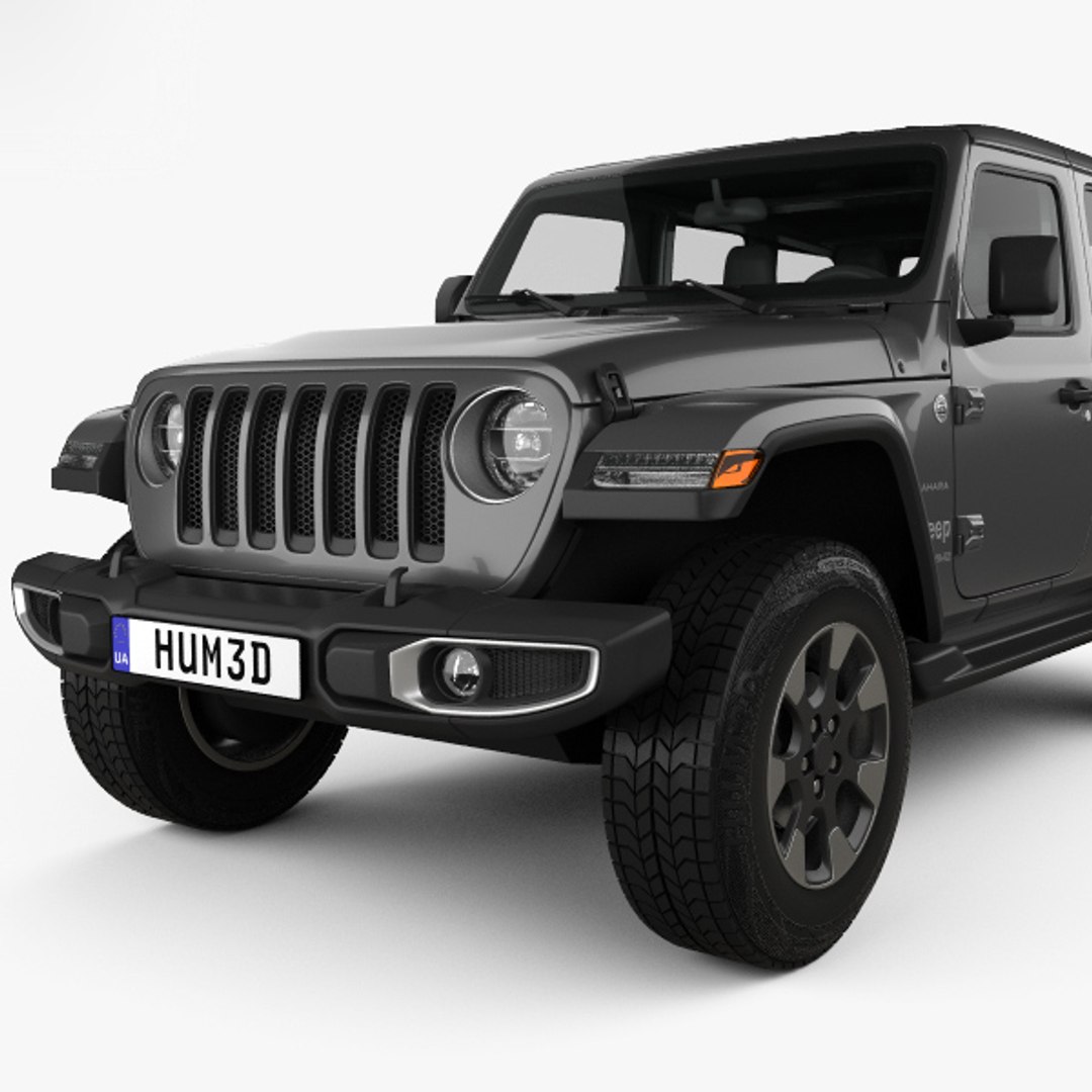 Jeep Wrangler Unlimited Model - TurboSquid 1404702