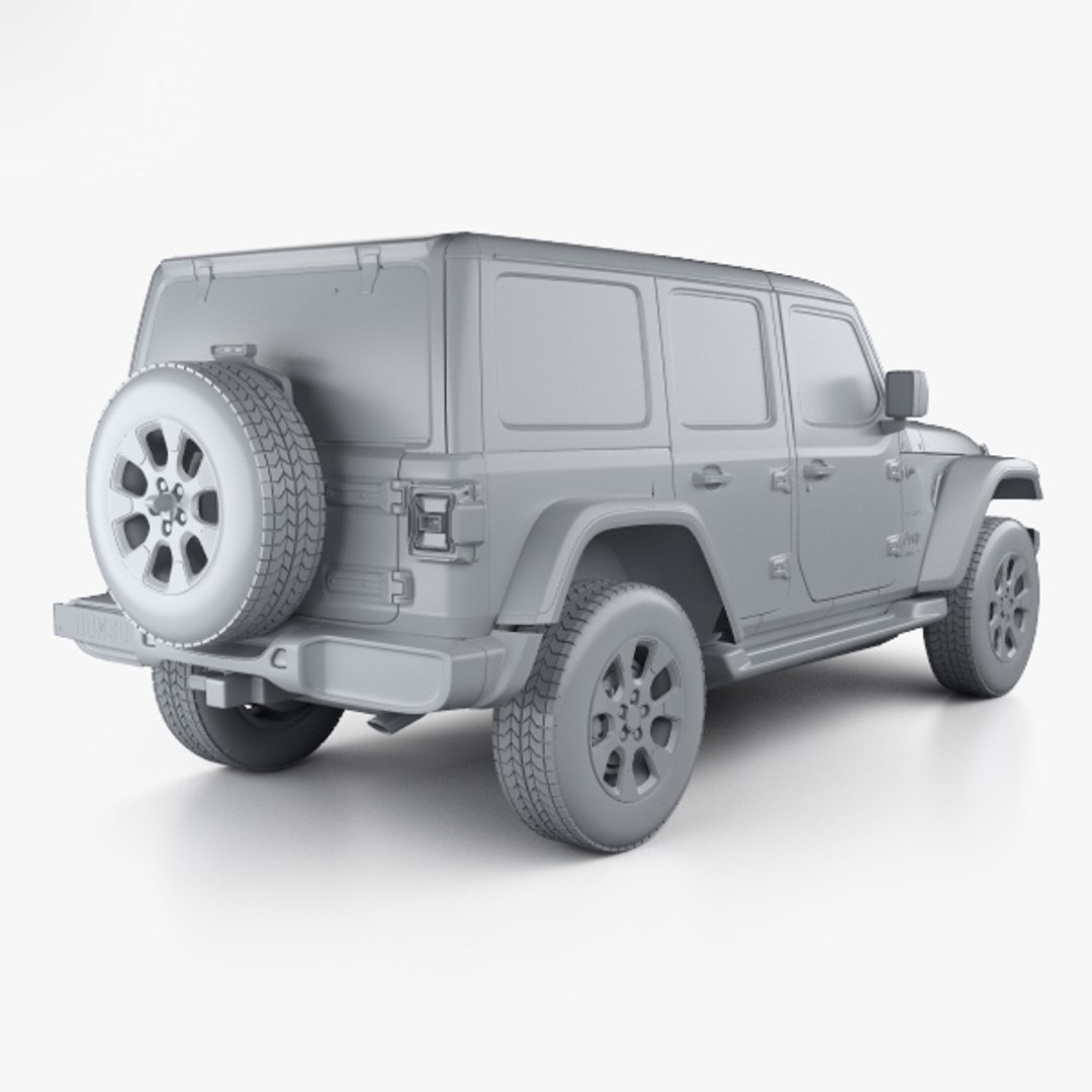 Jeep Wrangler Unlimited Model - TurboSquid 1404702