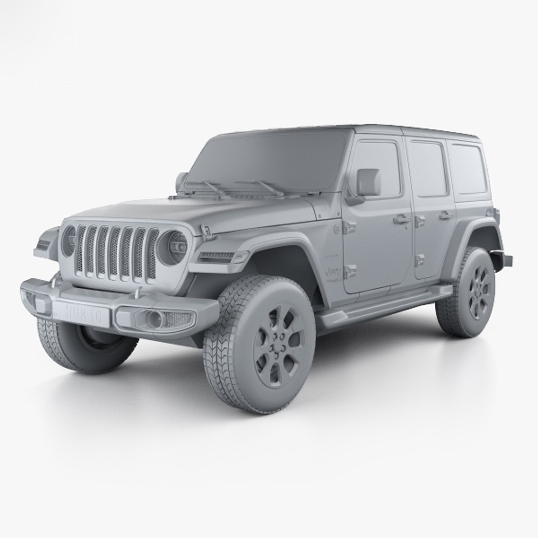 Jeep Wrangler Unlimited Model - TurboSquid 1404702