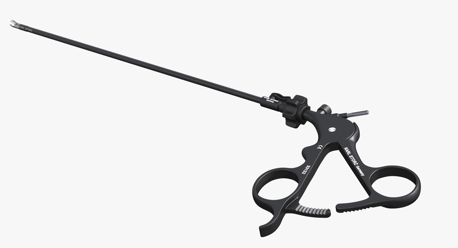 3D Laparoscopic Instrument Hook Scissor Model - TurboSquid 1264991