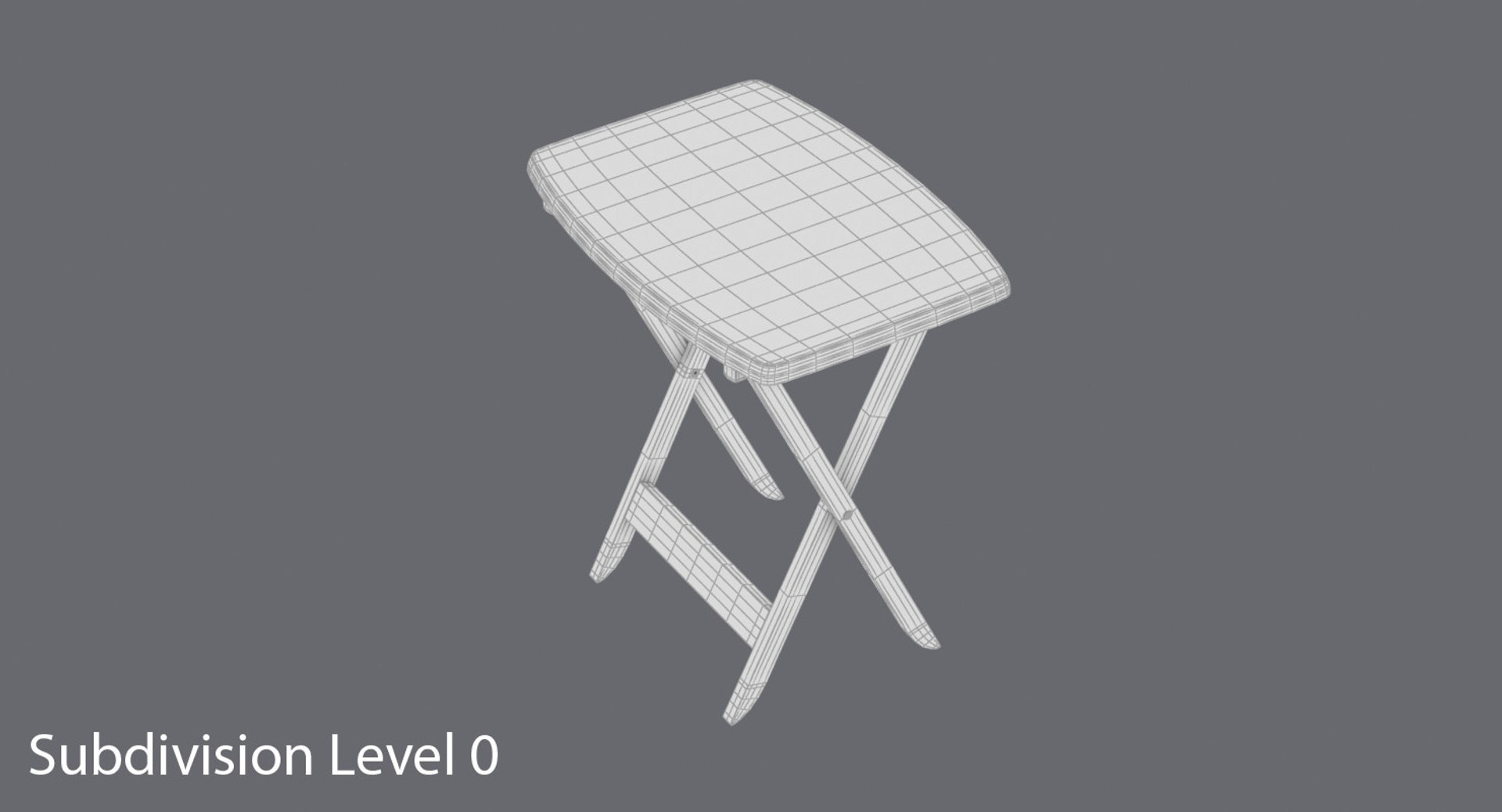 3D Tv-tray-folding-tables---open Model - TurboSquid 1176729