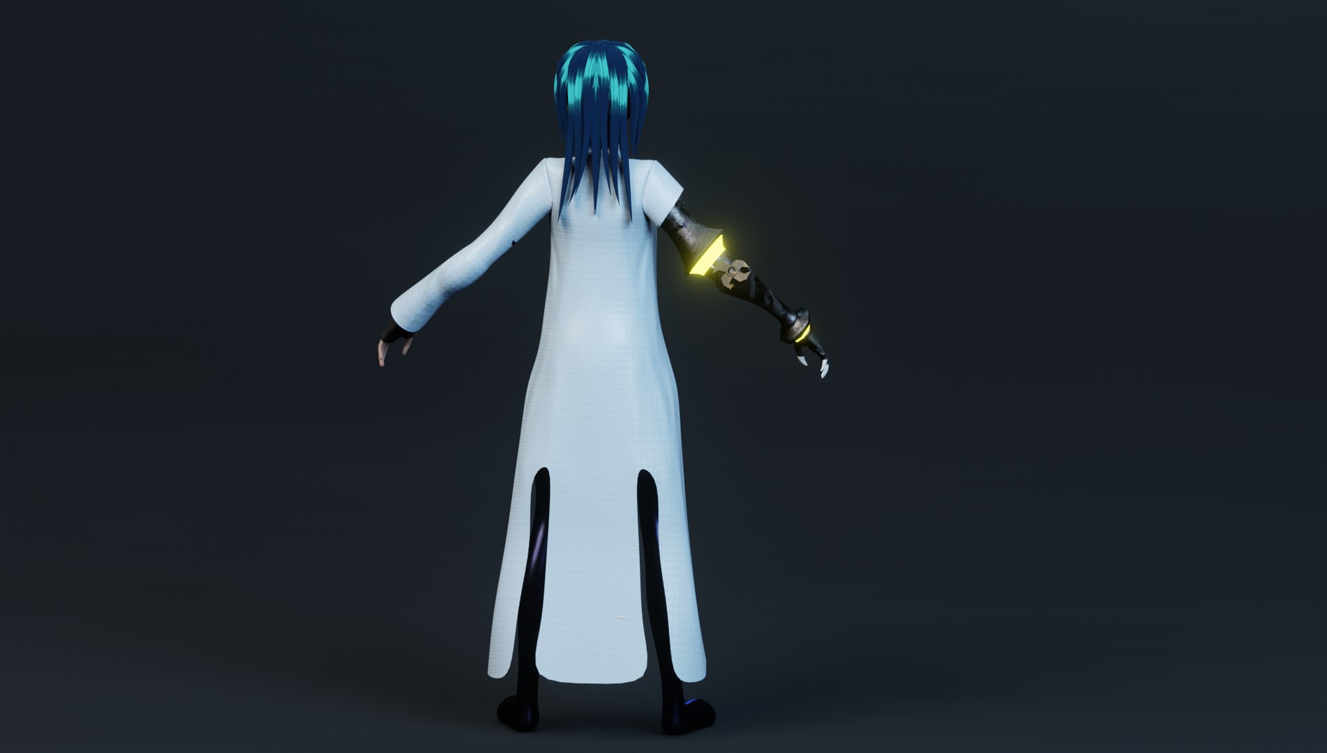Anime girl rigged 3D model - TurboSquid 2127315