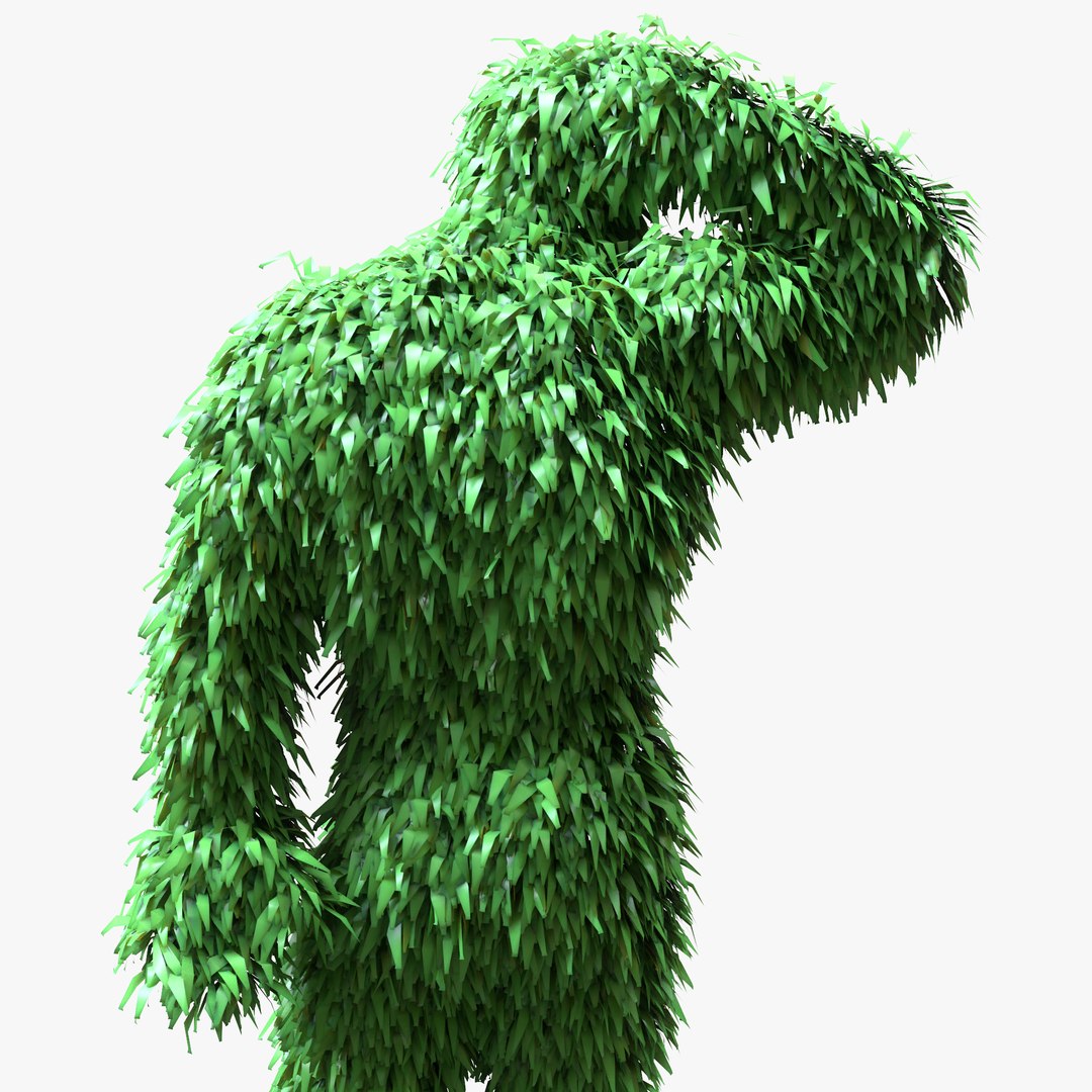 Human Topiary Garden Sculptures 3D Model - TurboSquid 1917870