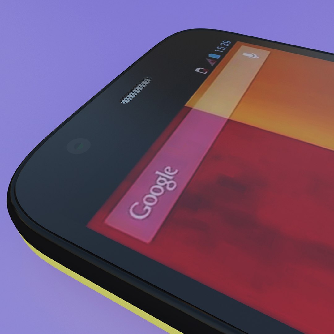 3d realistic motorola moto g