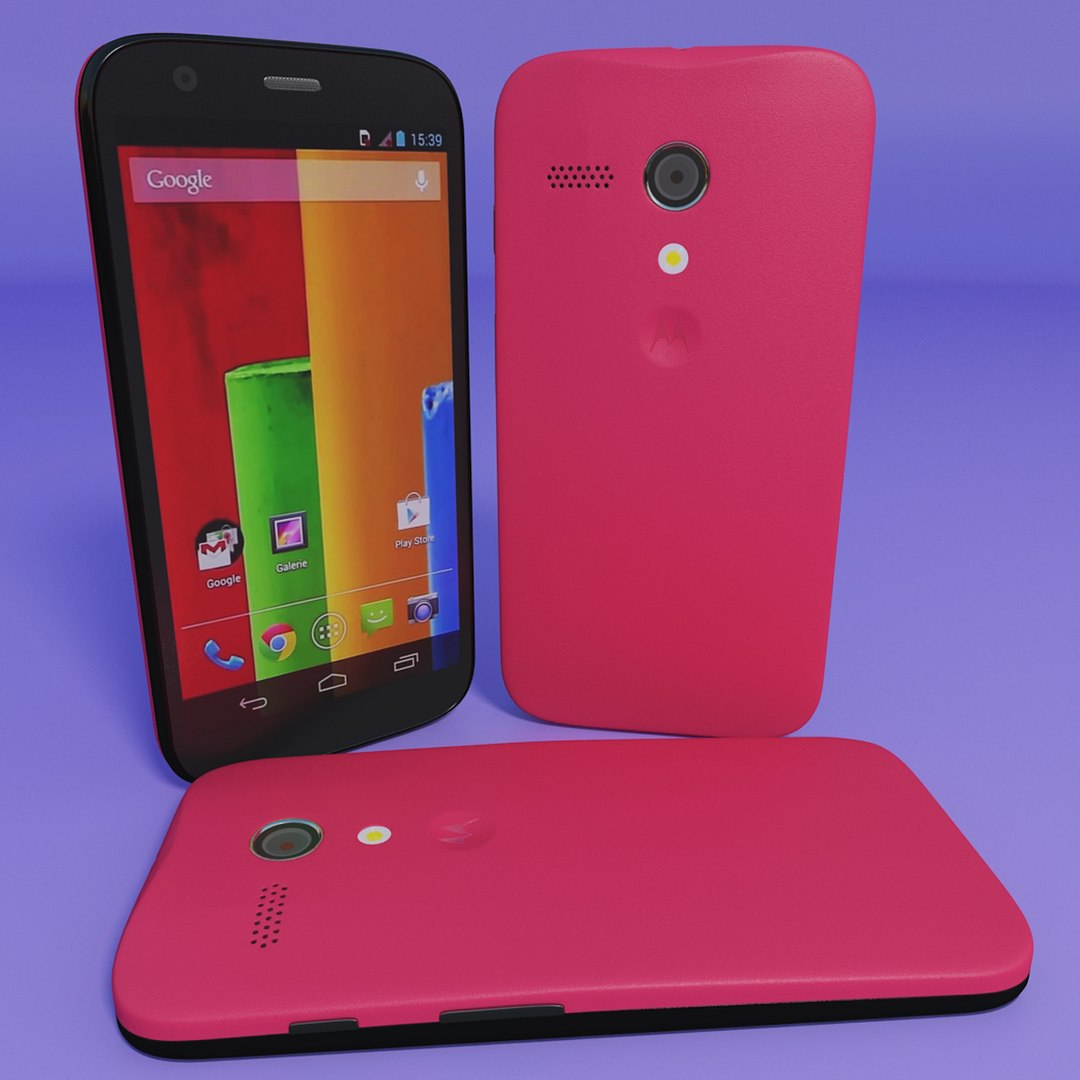 3d realistic motorola moto g