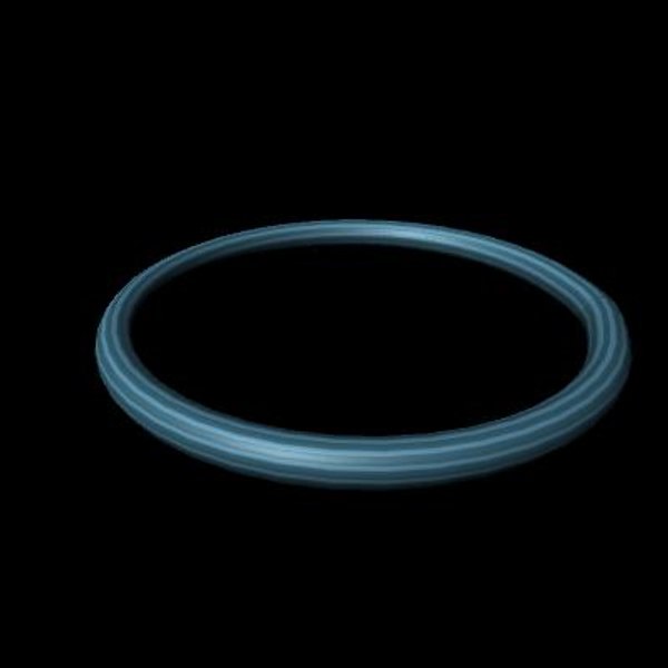 hula hoop child toy 3d model