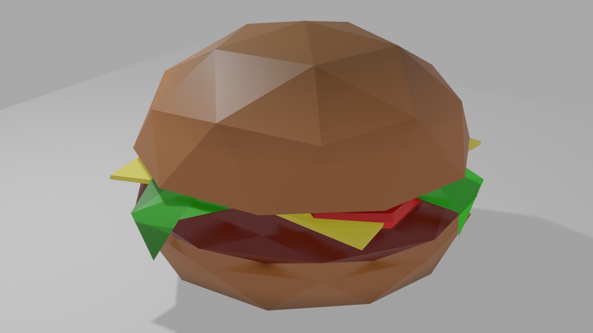 Hamburger 3D Model - TurboSquid 1993358