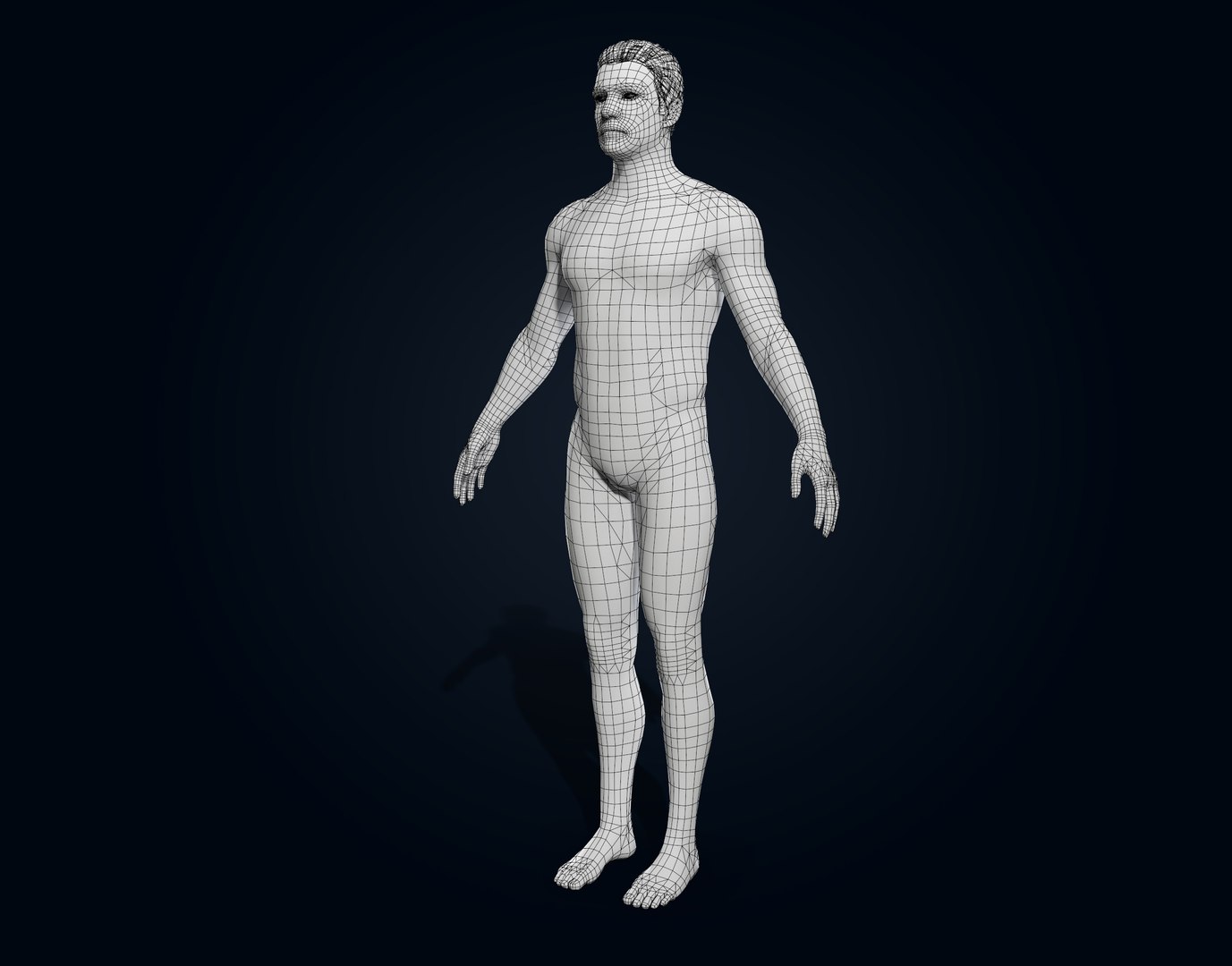 Man Body 3D - TurboSquid 1539270