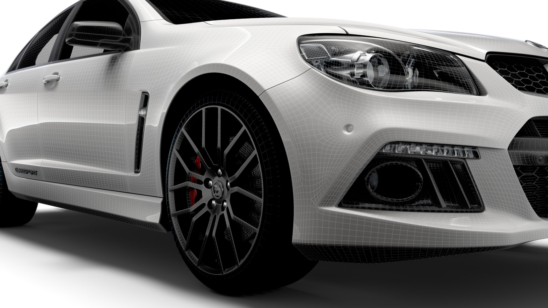 3D HSV Clubsport R8 Gen F 2015 Model - TurboSquid 1838607