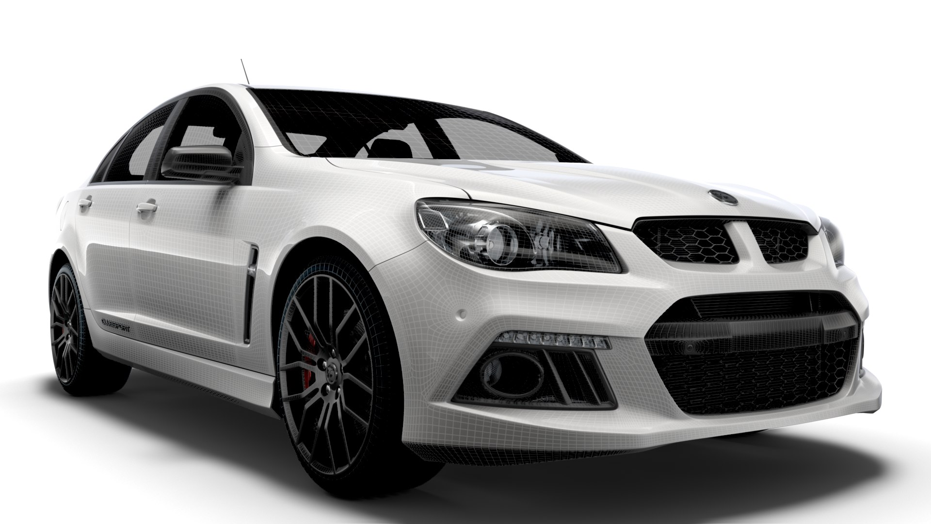 3D HSV Clubsport R8 Gen F 2015 Model - TurboSquid 1838607