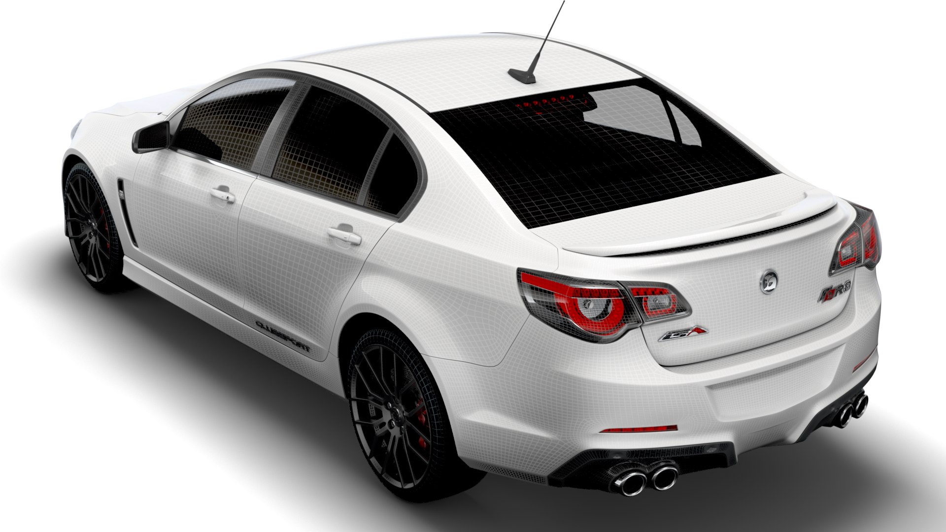 3D HSV Clubsport R8 Gen F 2015 model - TurboSquid 1838607