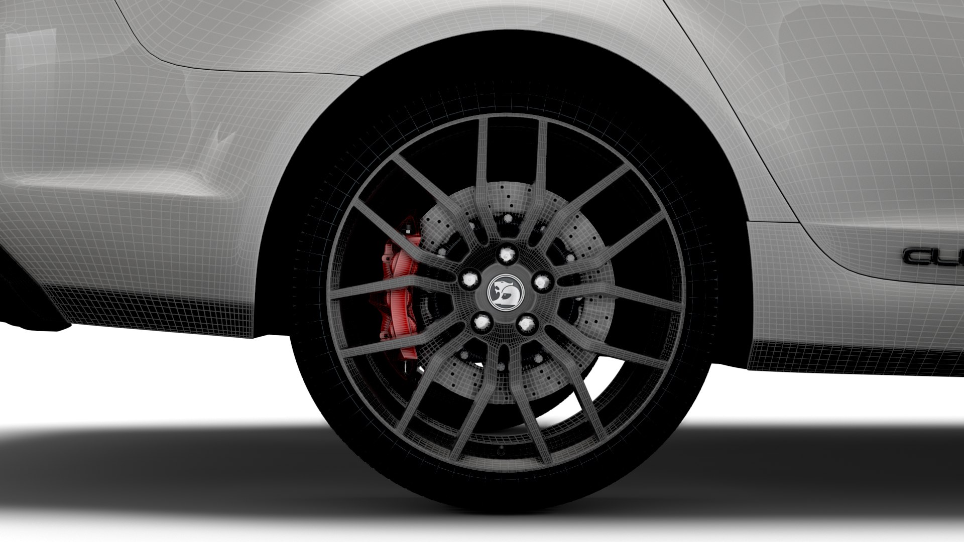 3D HSV Clubsport R8 Gen F 2015 Model - TurboSquid 1838607