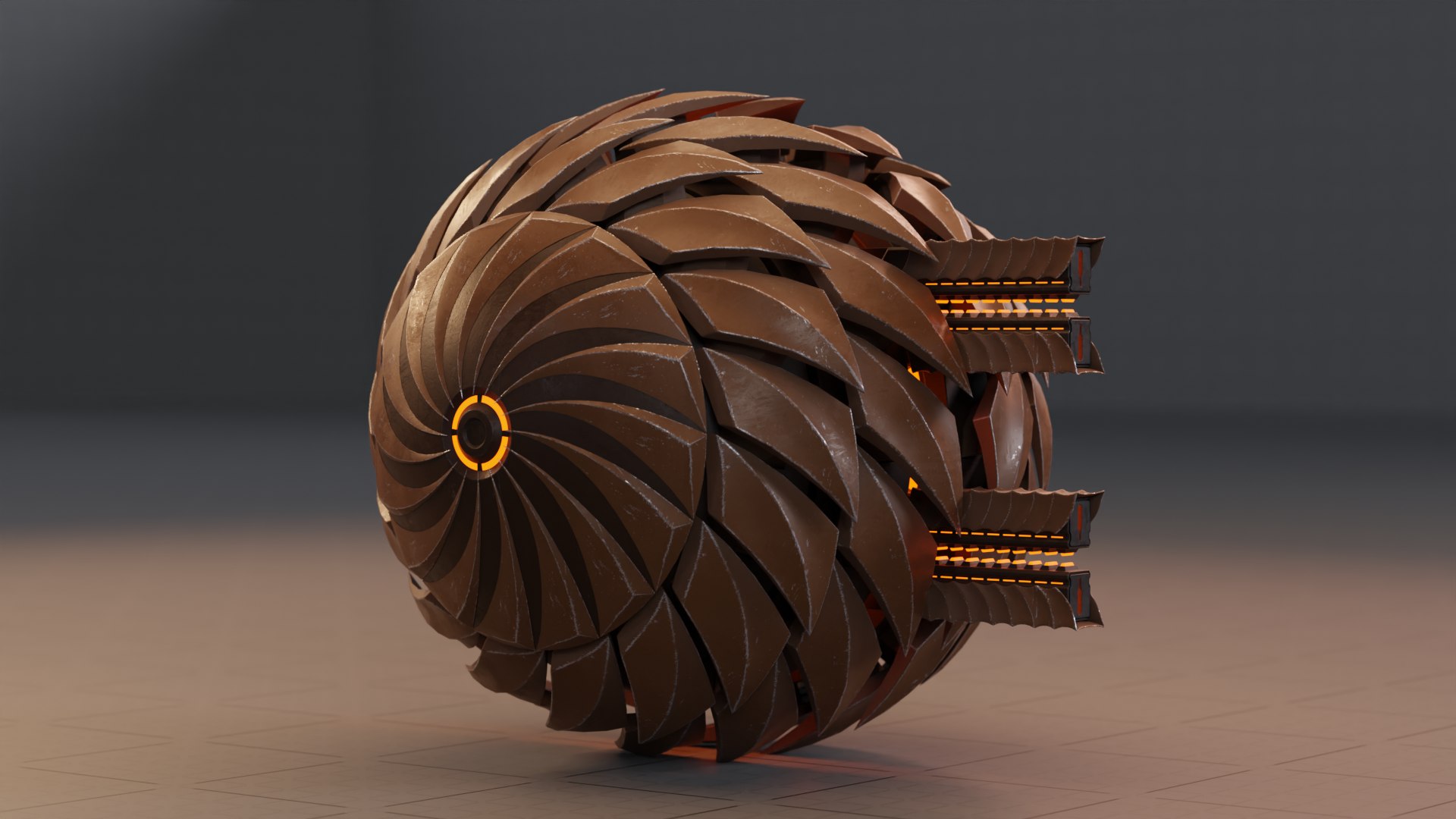 Sphere Robot - SBot-02 3D - TurboSquid 2138733