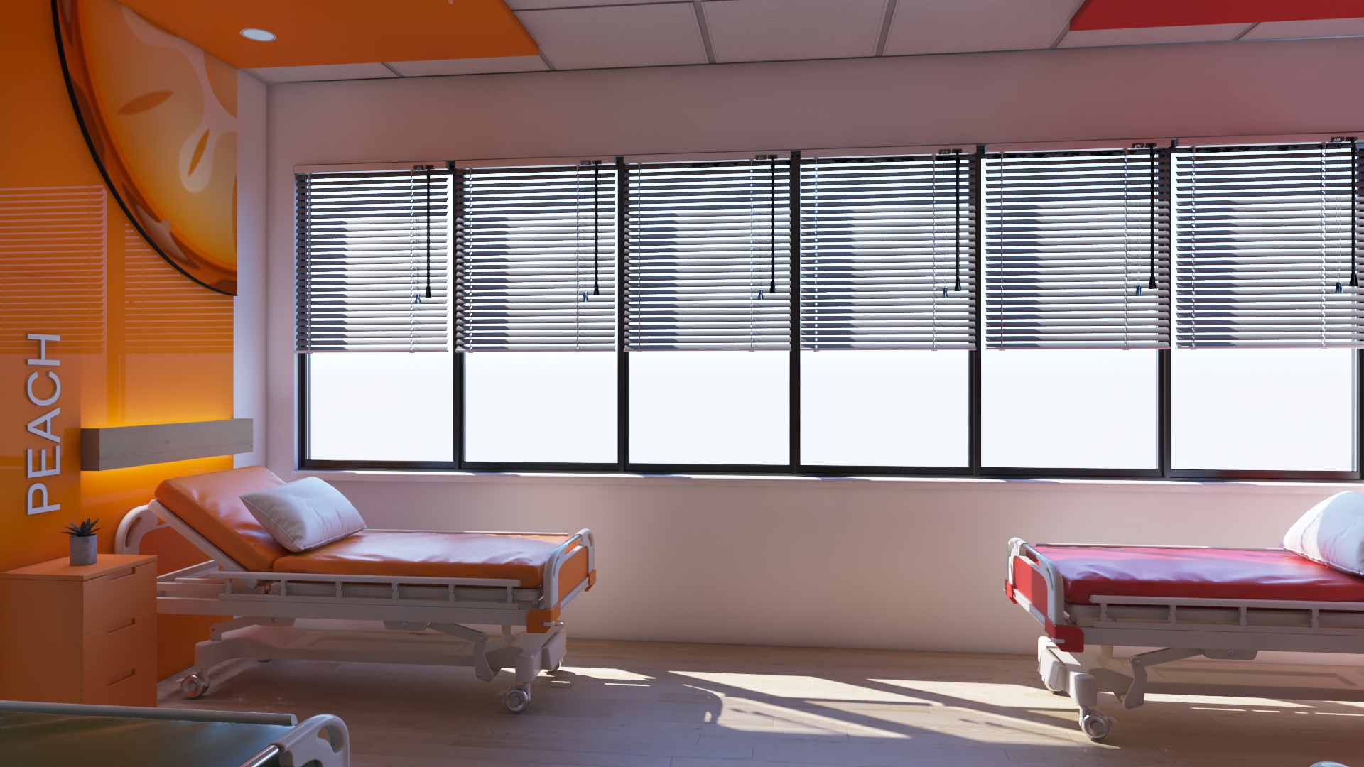 3D Hospital Room Design Model - TurboSquid 1469888