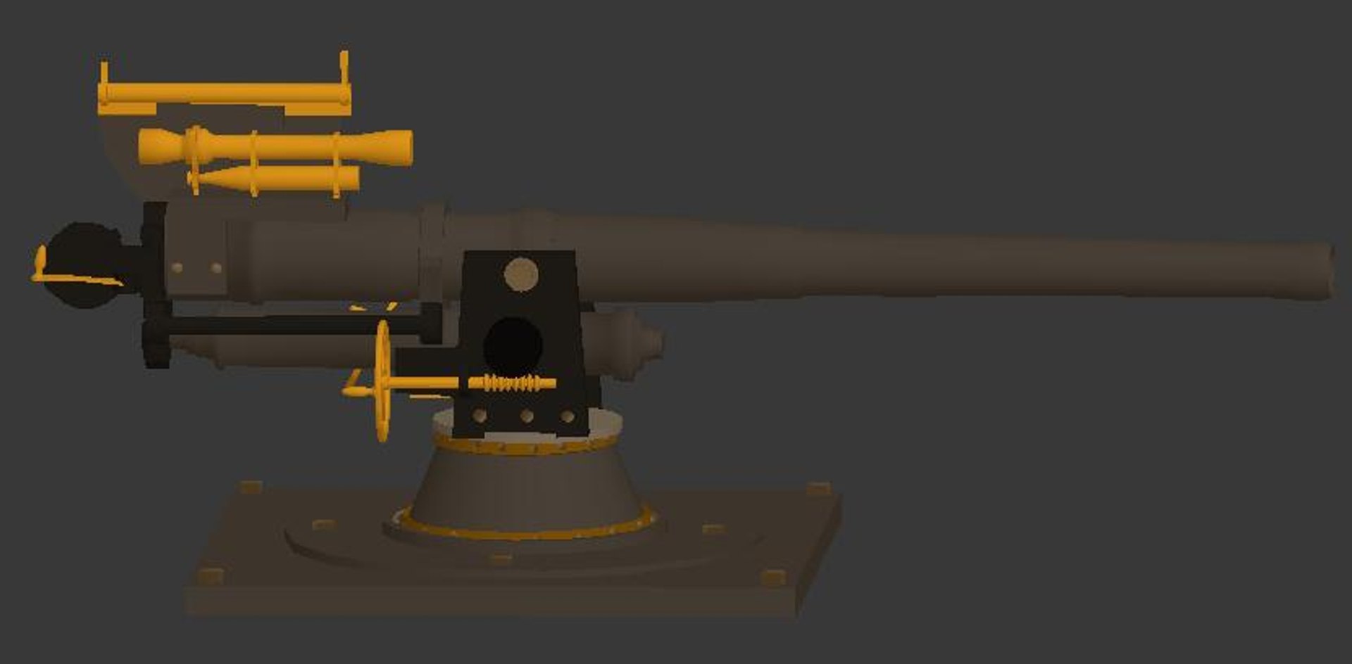Free Max Model Deck Gun Submarine