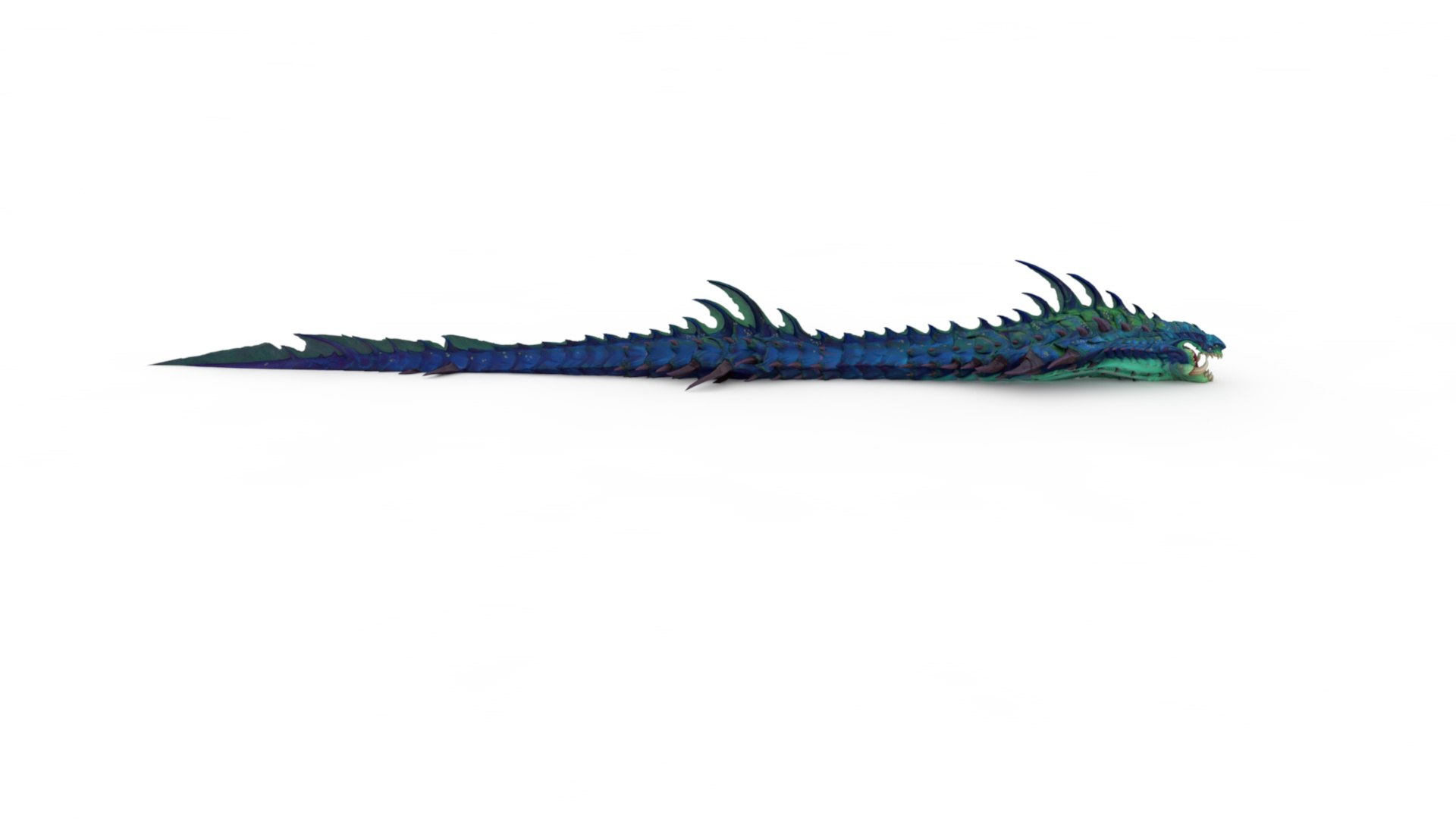 3D Dragon Snake - TurboSquid 2175277