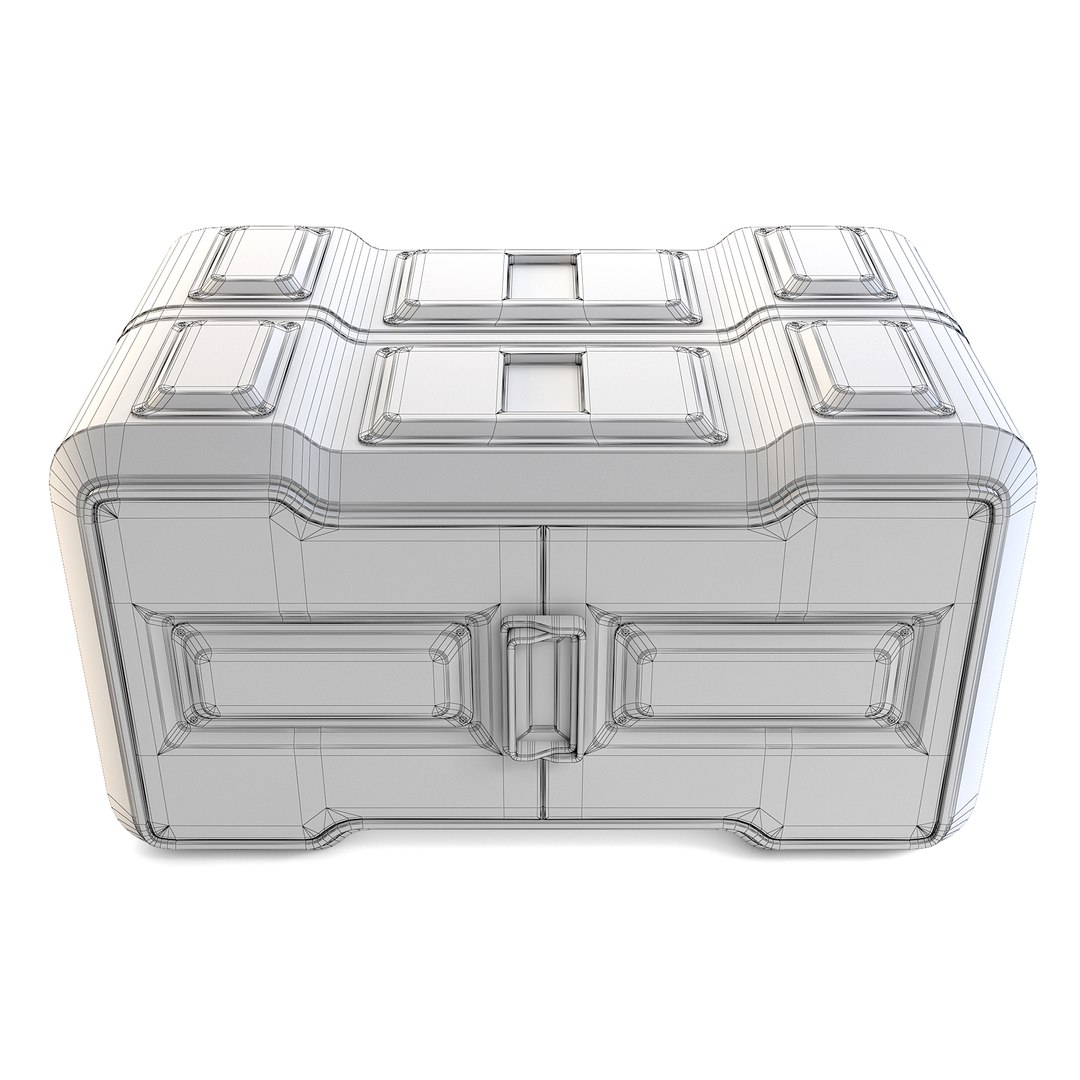 Space Station Container Crate 3D Model - TurboSquid 2199283