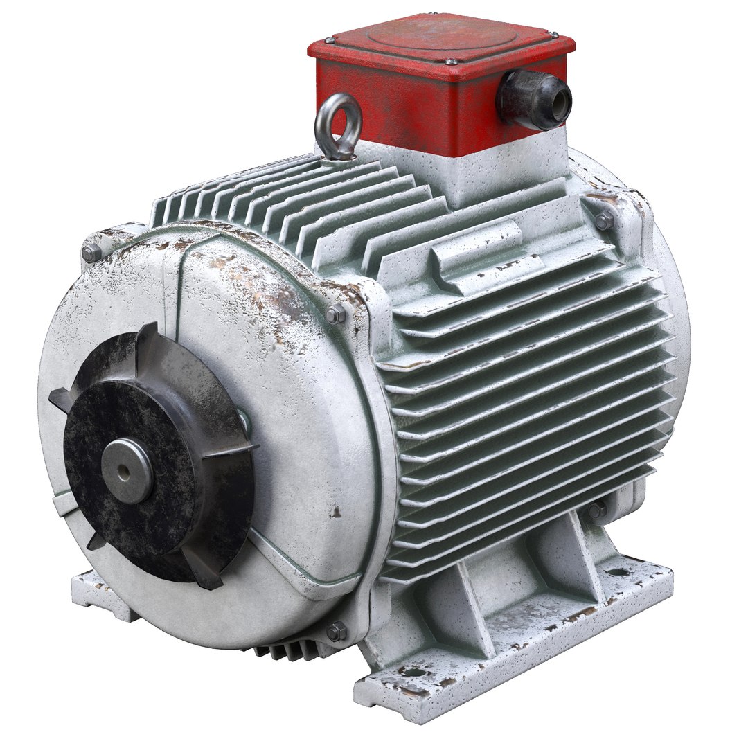 3D Model Electric Motor - TurboSquid 1360438