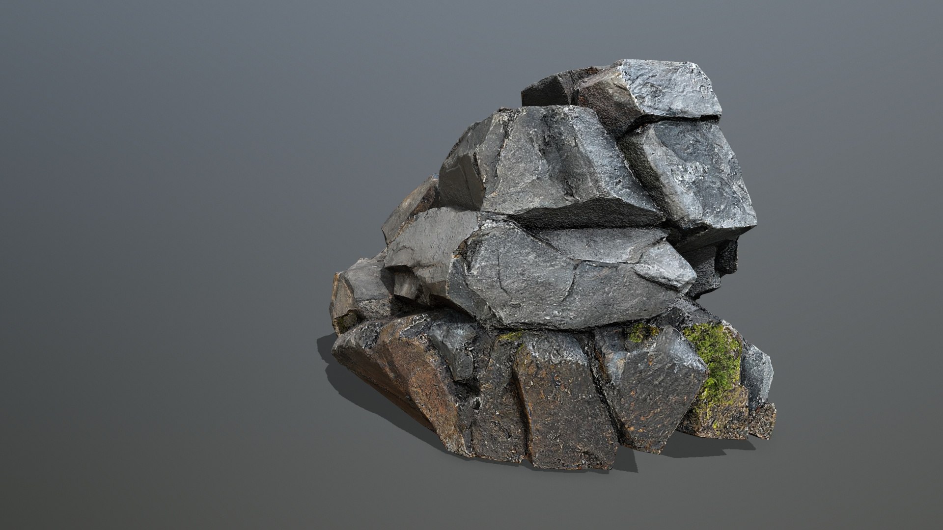 Desert Cliff Rocks 3D Model - TurboSquid 2268888