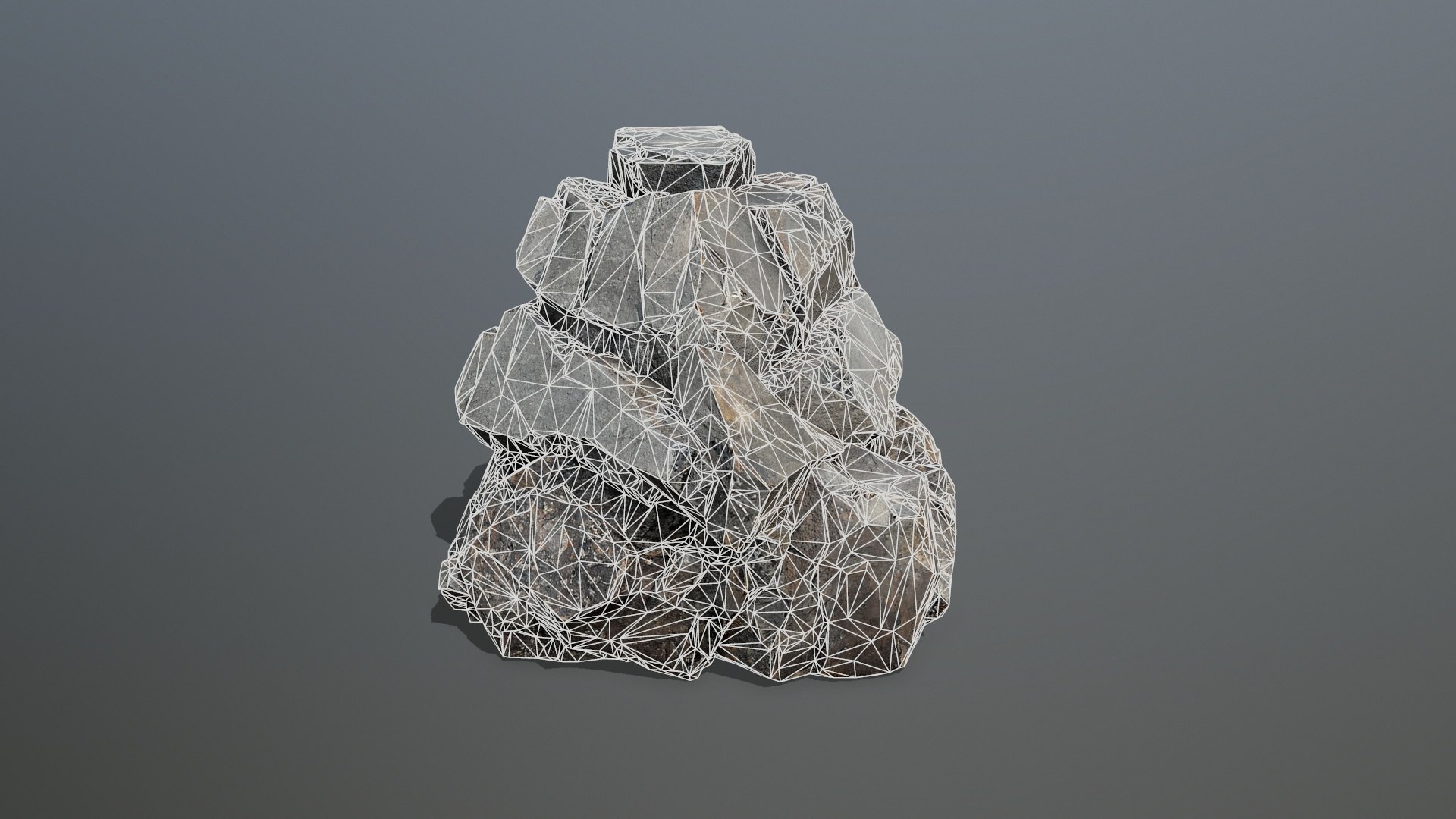 Desert Cliff Rocks 3D Model - TurboSquid 2268888