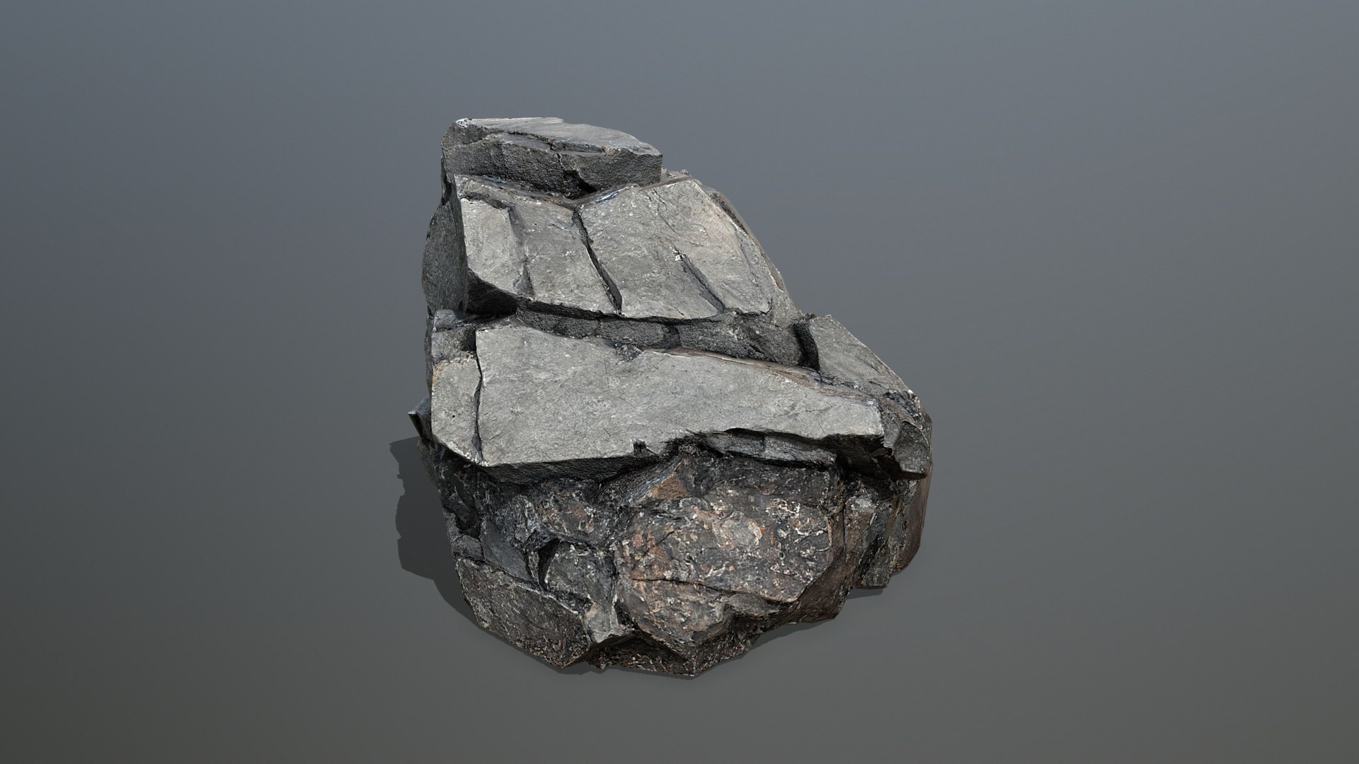 Desert Cliff Rocks 3D Model - TurboSquid 2268888