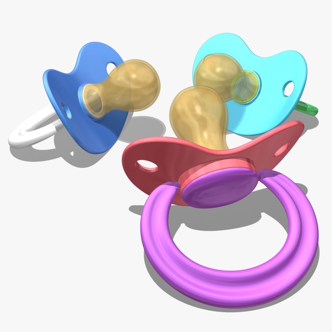 3d max realistic pacifier 03