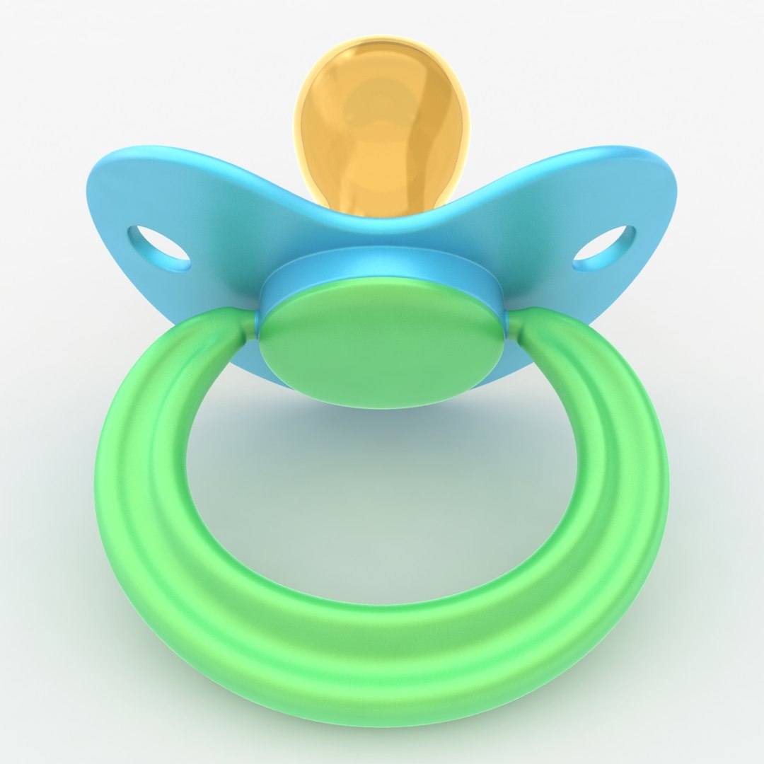 3d Max Realistic Pacifier 03