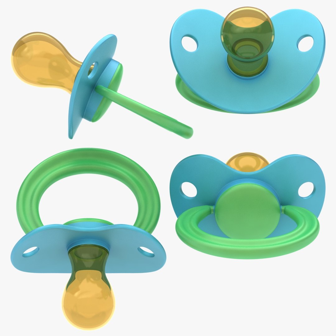 3d Max Realistic Pacifier 03