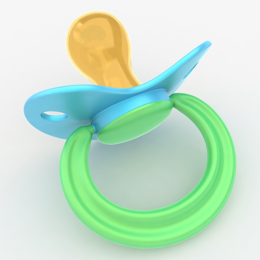 3d Max Realistic Pacifier 03