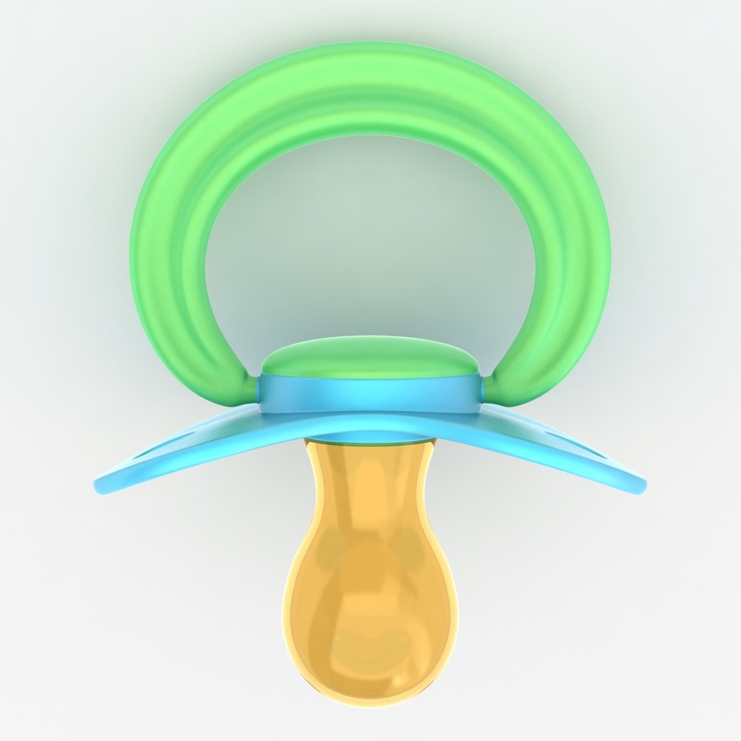 3d Max Realistic Pacifier 03