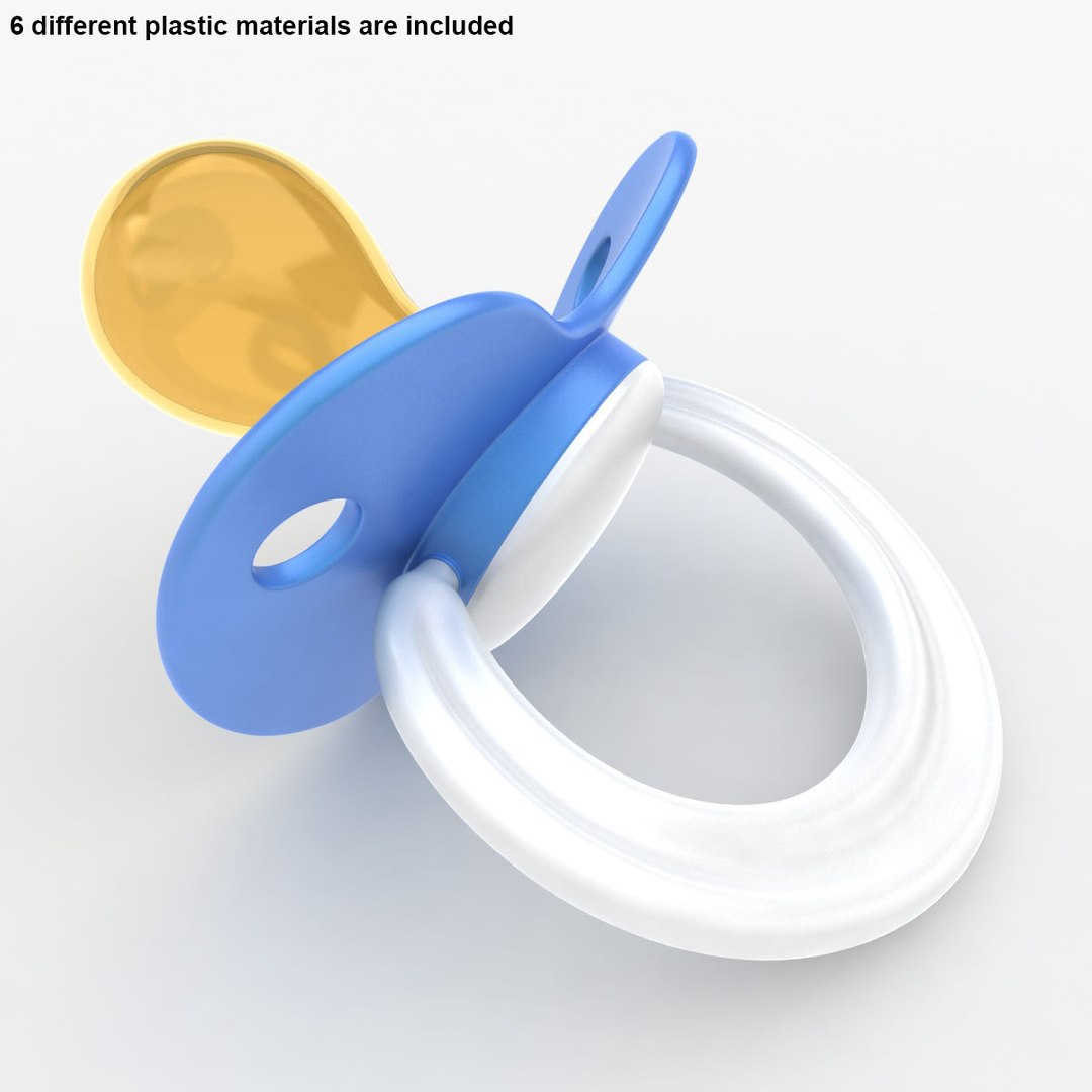 3d Max Realistic Pacifier 03