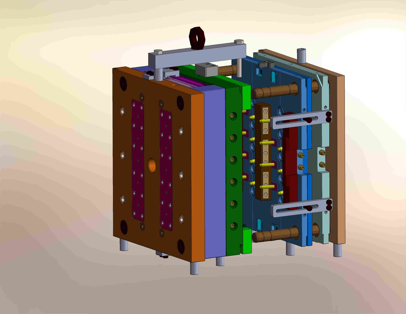 HeliCap Injection Mold 3D Model - TurboSquid 2196609