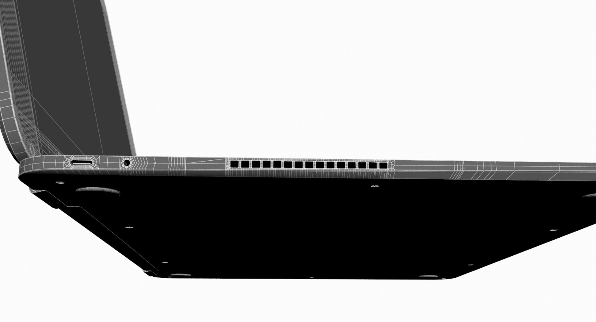 3D Computer Laptop Open Model - TurboSquid 1394821