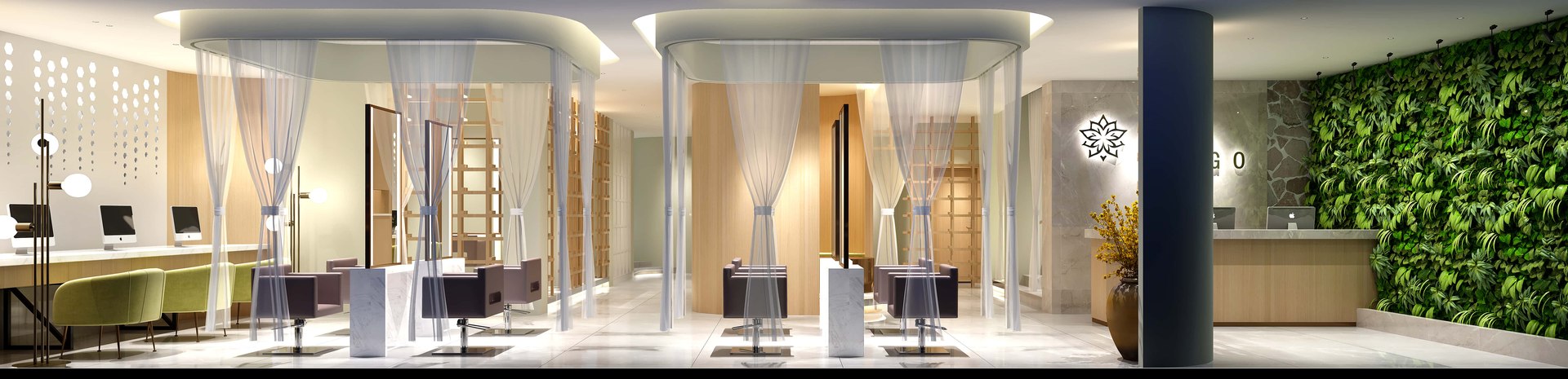 Beauty Salon 3D Scene Collection 3D Model - TurboSquid 2429988