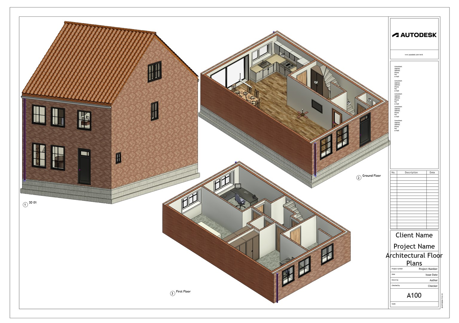 Half-open House Architectural Model - TurboSquid 2257690
