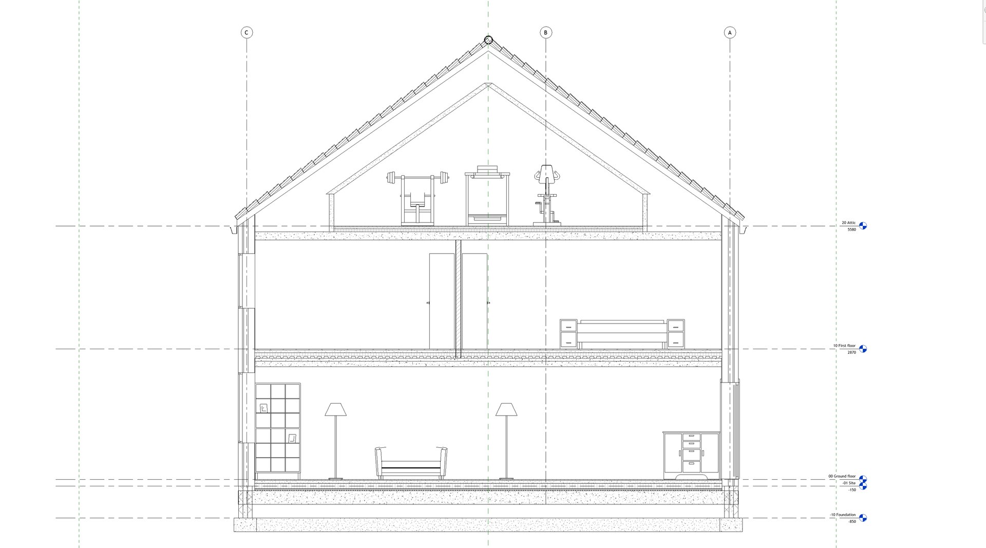 Half-open House Architectural Model - TurboSquid 2257690
