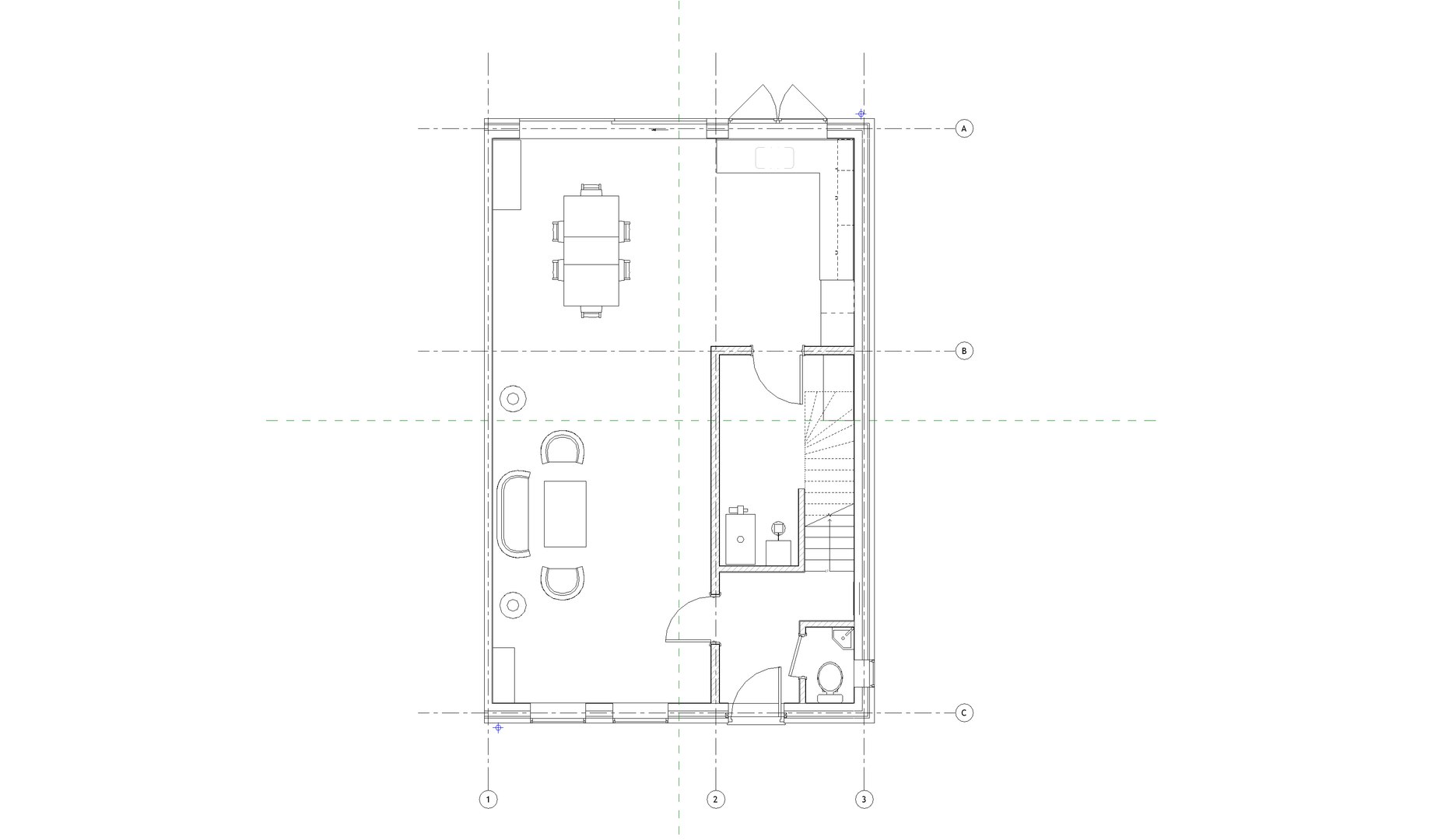 Half-open House Architectural Model - TurboSquid 2257690